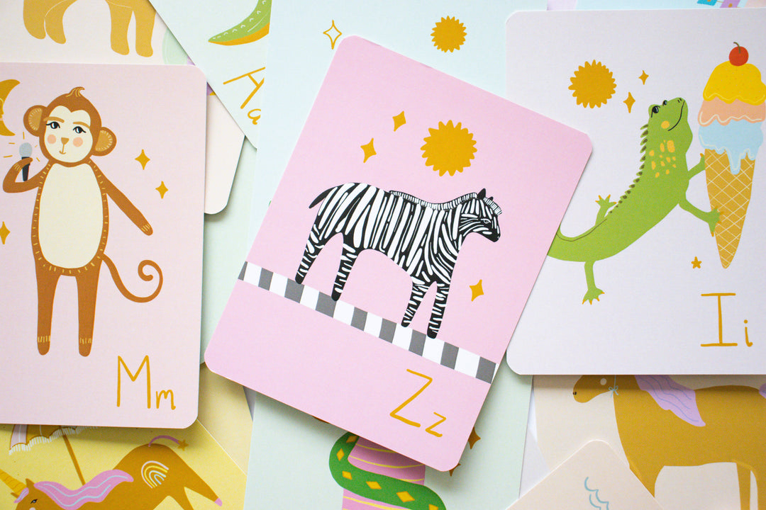 ABC Cards- Little Peach + Pip – Garzie + May