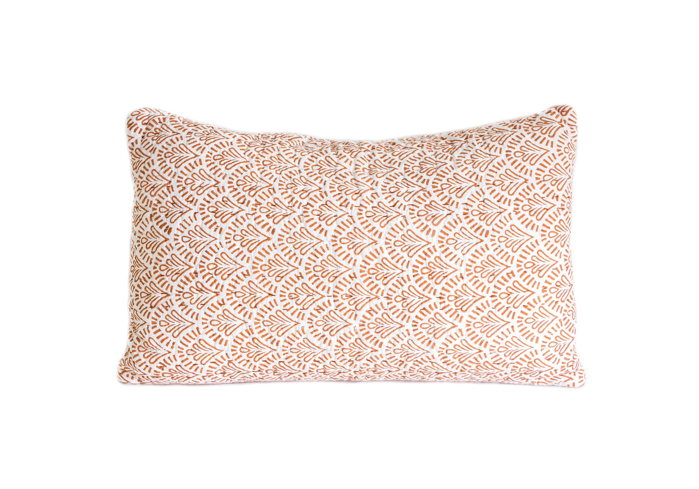 Rust Devī Kantha Pillow Cover – Garzie + May